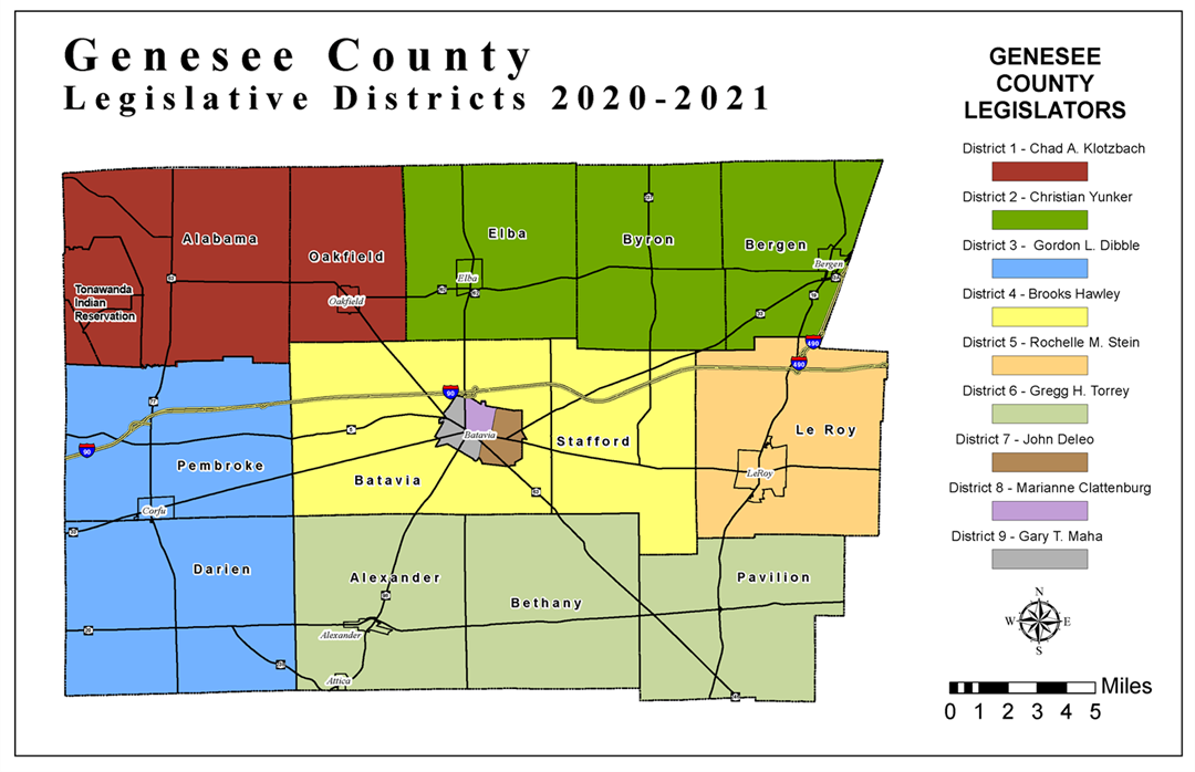 District Maps - Genesee County, New York District Maps - Genesee County, New York