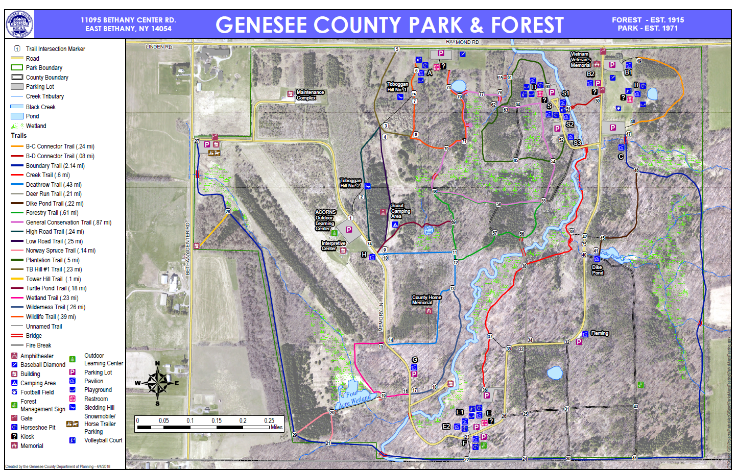 Maps - Genesee County, New York